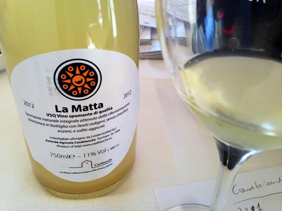La Matta 2012 Fiano spumante integrale Casebianche - Luciano Pignataro ...