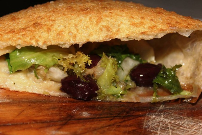 Il calzone fritto con scarola di Franco Pepe - Luciano Pignataro Wine Blog