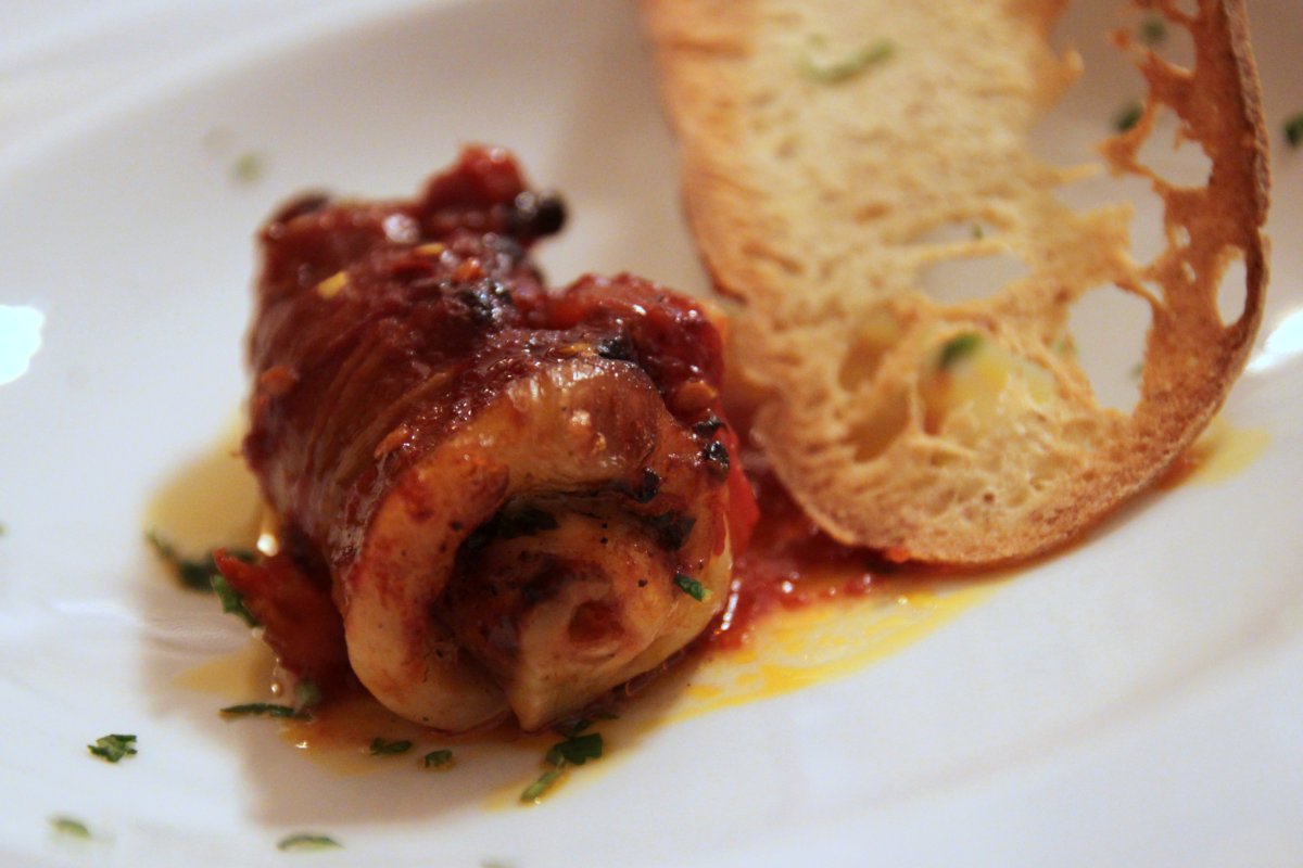 Braciola di ventricella di stoccafisso al ragù: piatto dell'anno alla ...