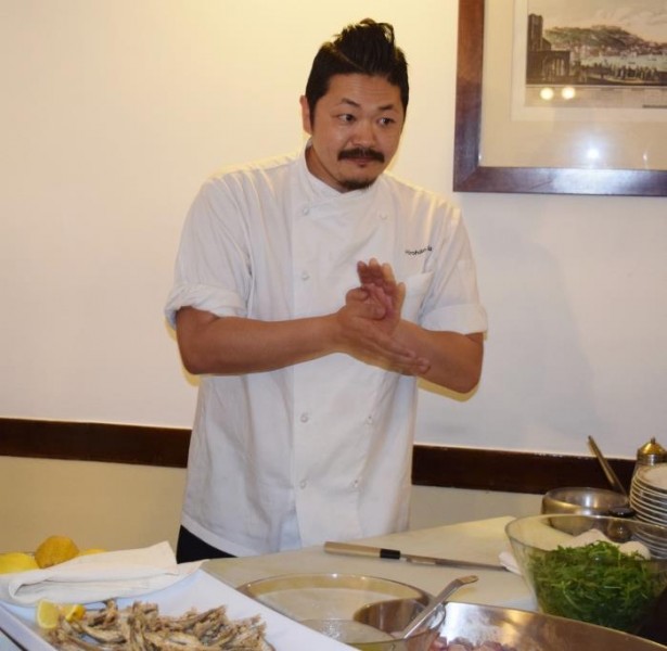 Hirohiko Shoda, lo chef giapponese alla Pizzeria Lombardi di Via Foria ...