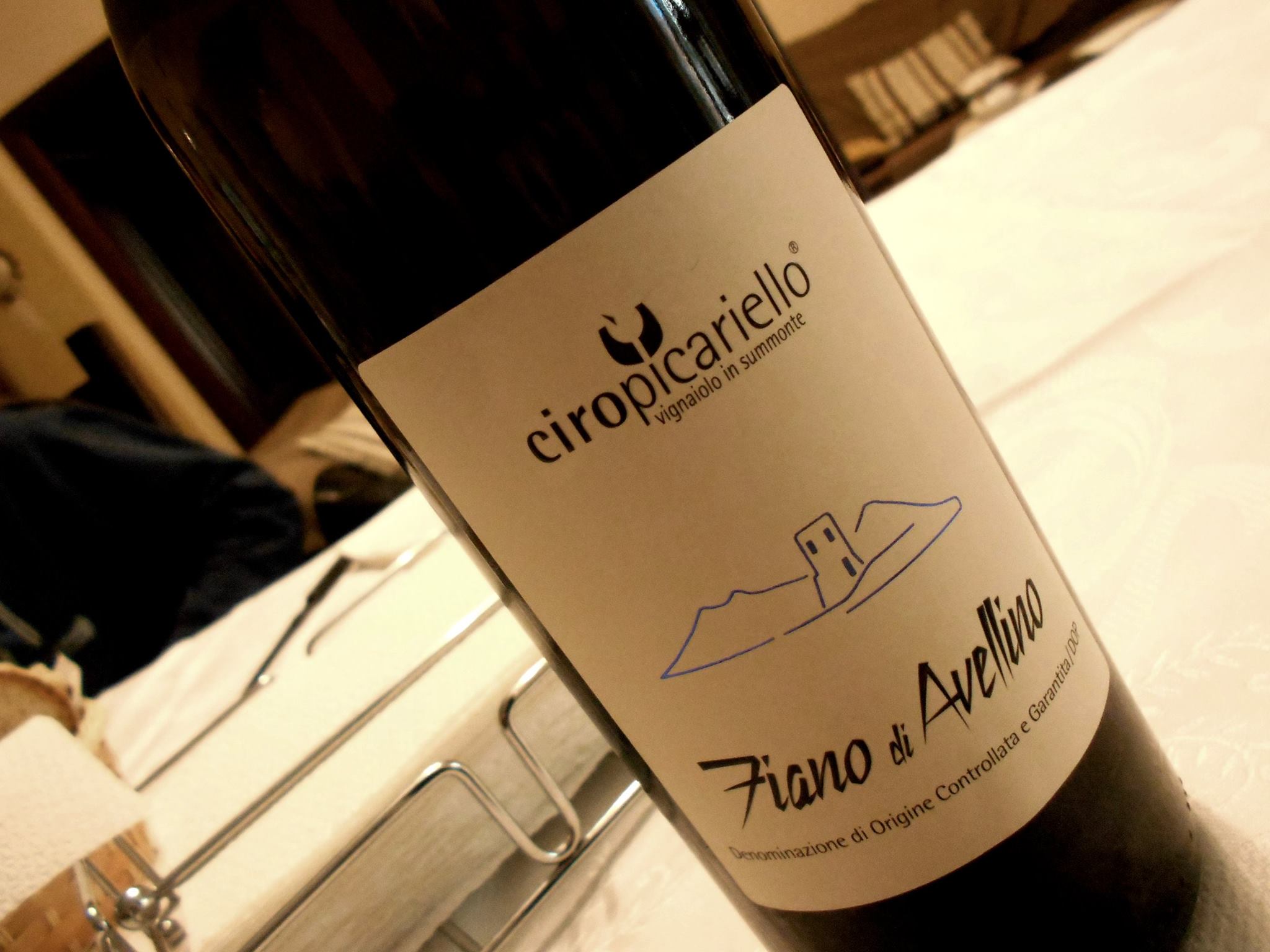 Fiano di Avellino 2013 Ciro Picariello per Garantito igp - Luciano ...