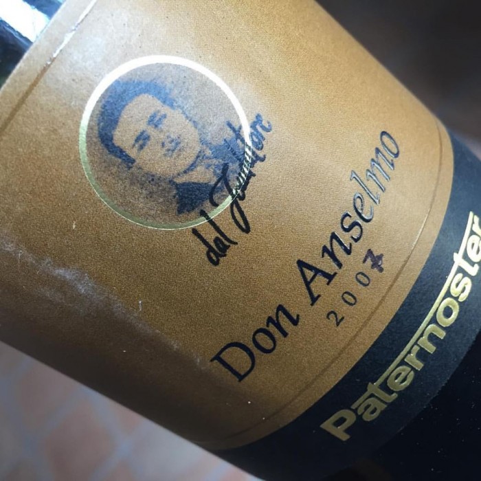 Don Anselmo 2007 Aglianico del Vulture doc - Luciano Pignataro Wine Blog