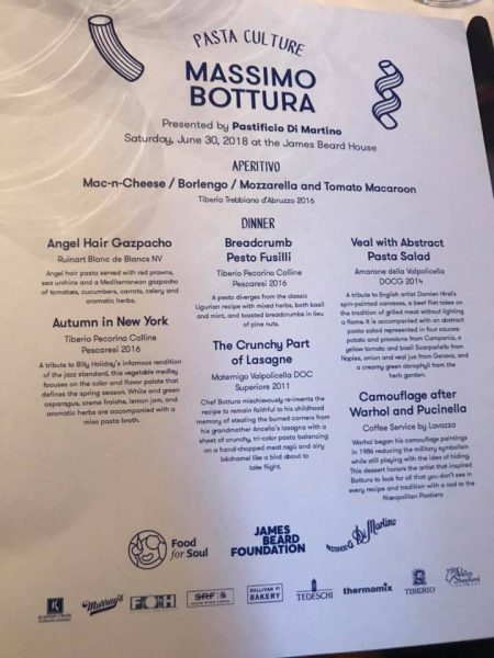 Massimo Bottura a New York, l'incredibile jam session di pasta alla ...