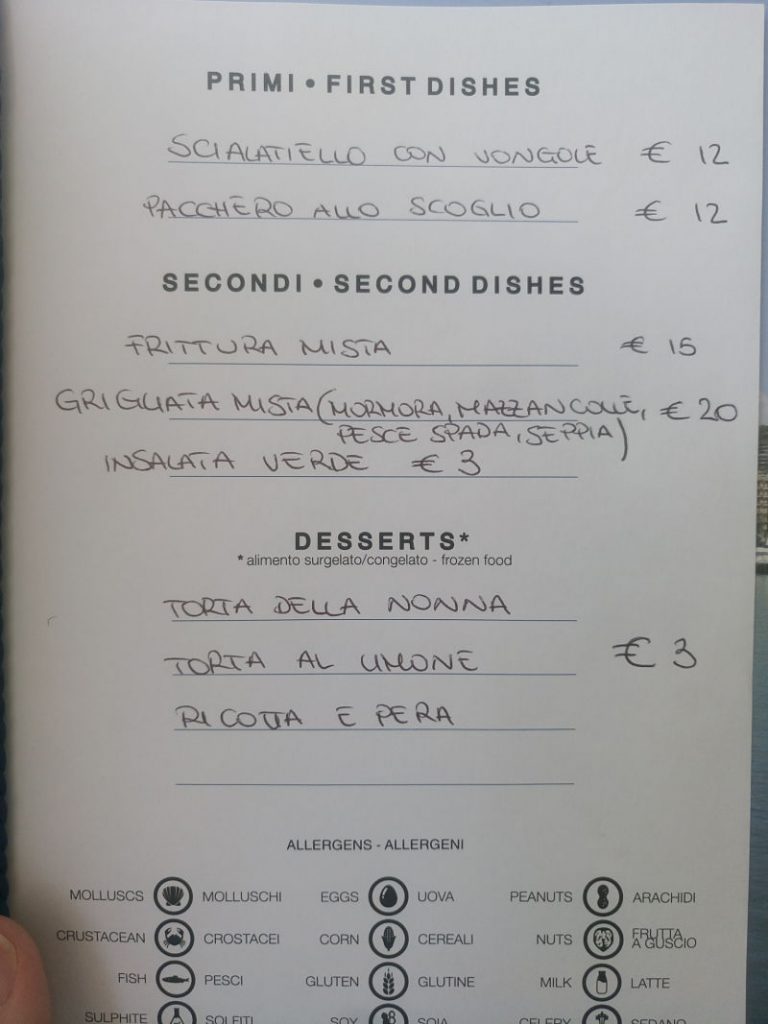 Miglio Zero: il ristorante di pesce fresco a km zero al porto di ...