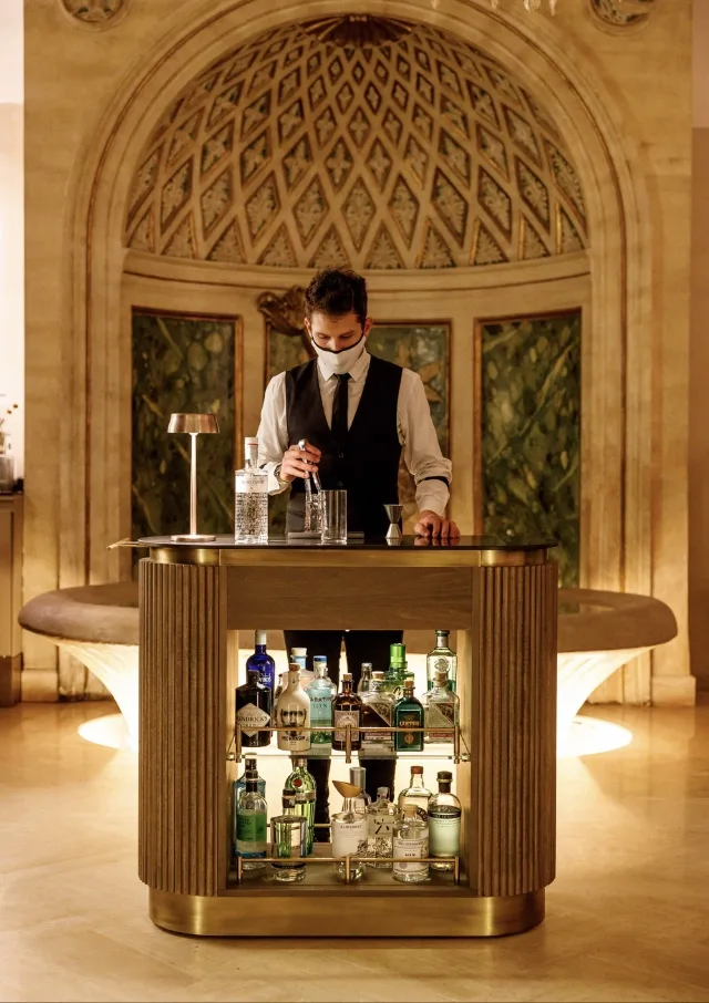 Caffè Doria a Roma si è specializzato nella selezione di gin