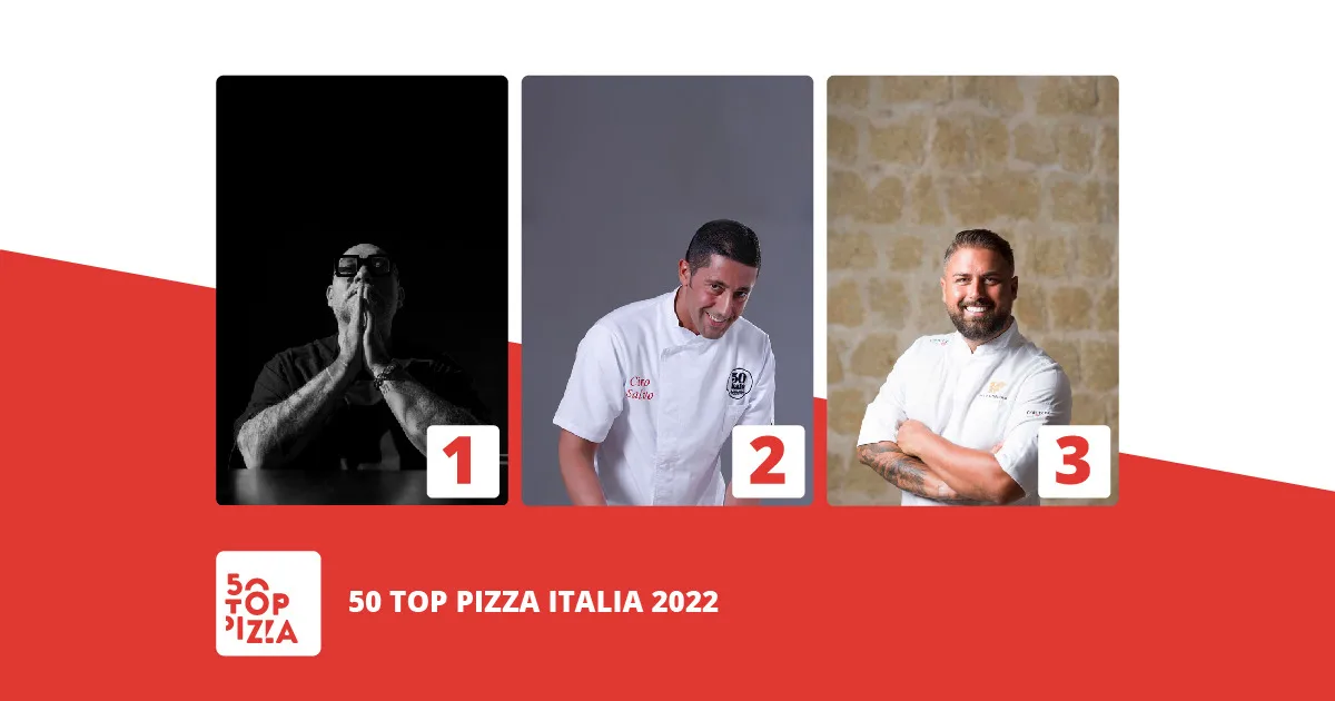 50 Top Pizza 2022 la classifica italiana delle migliori 100 pizzerie