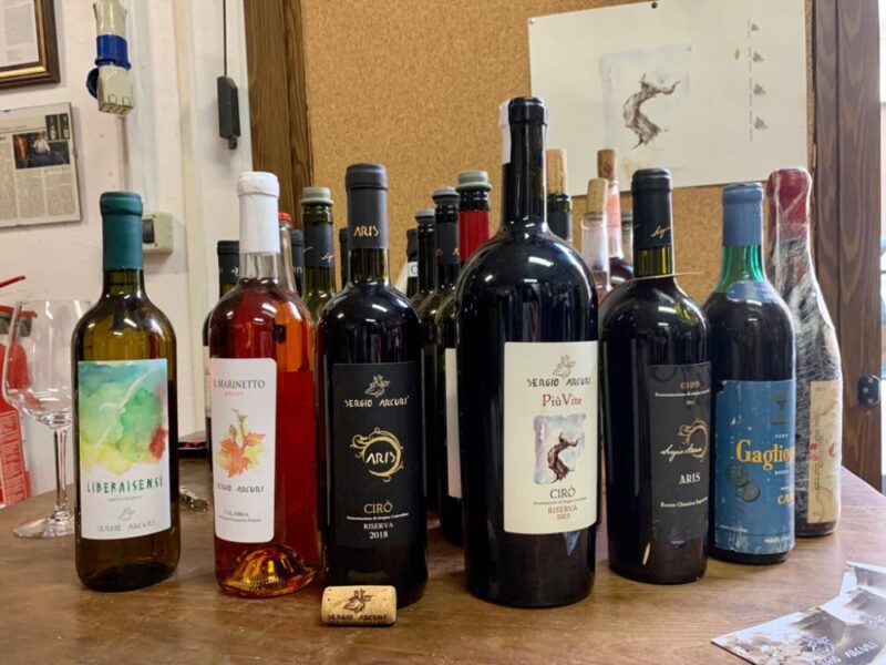 Sergio Arcuri a Cirò Marina: quando il vino è passione - Luciano ...