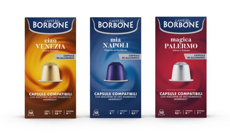 Le nuove miscele in Capsule di Alluminio Caffè Borbone - Luciano ...