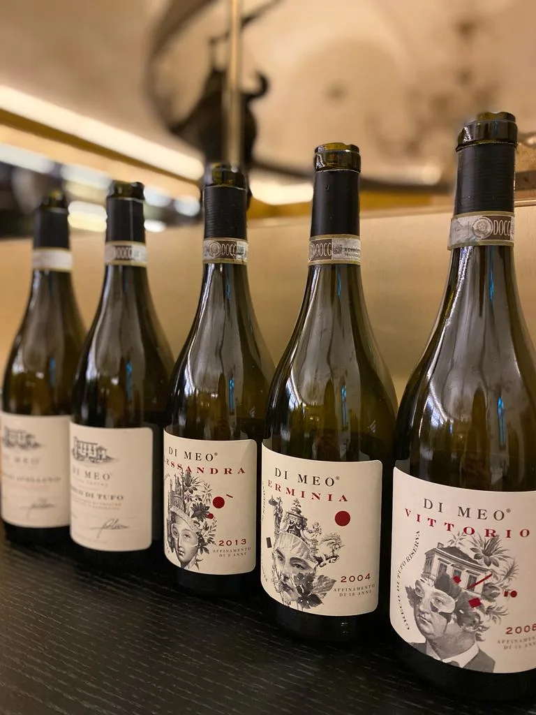 I grandi bianchi invecchiati di Di Meo da Chic Nonna a Firenze ...