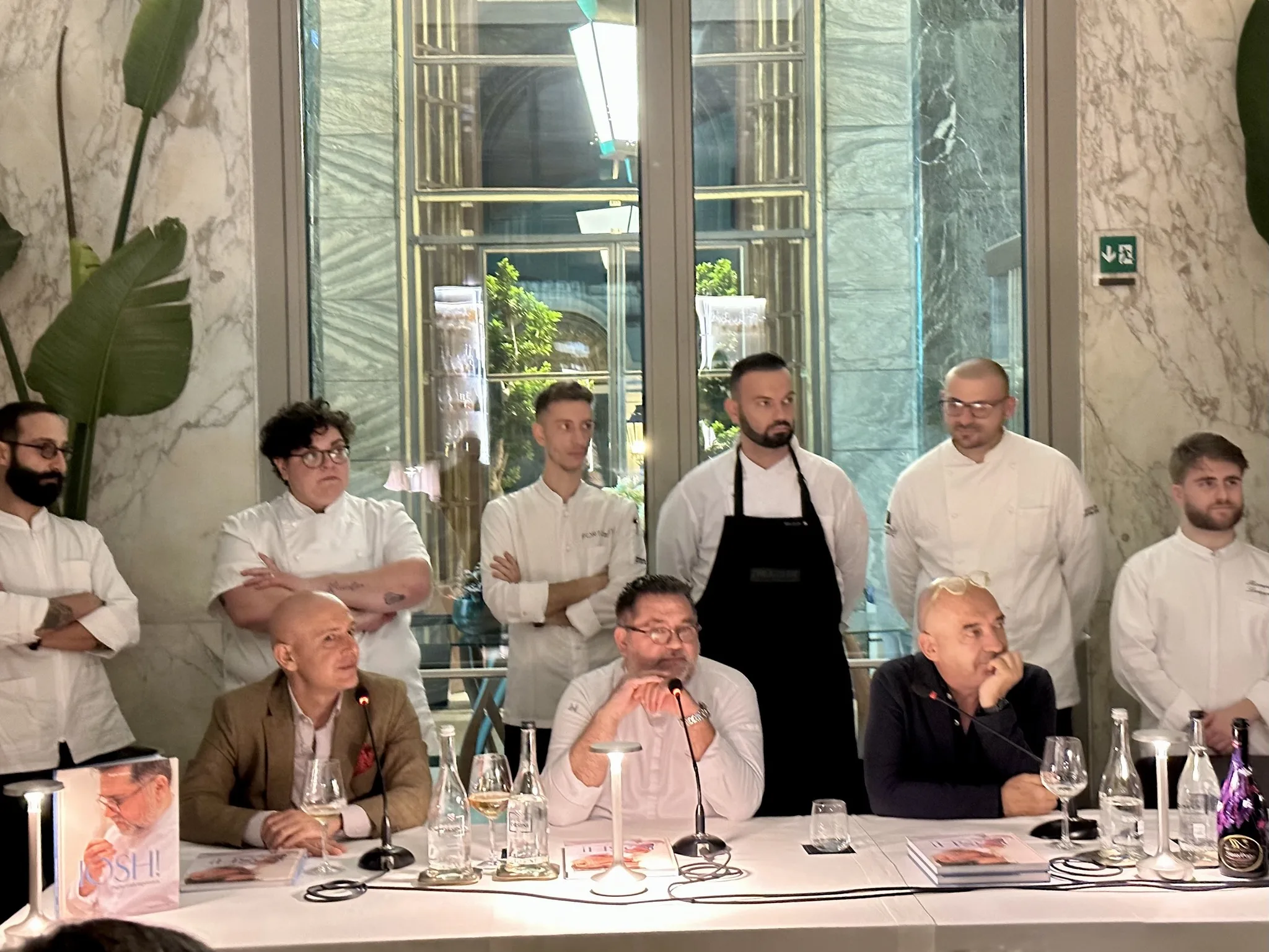 La presentazione e la cena di IOSH, il libro di Angelo Sabatelli a ...