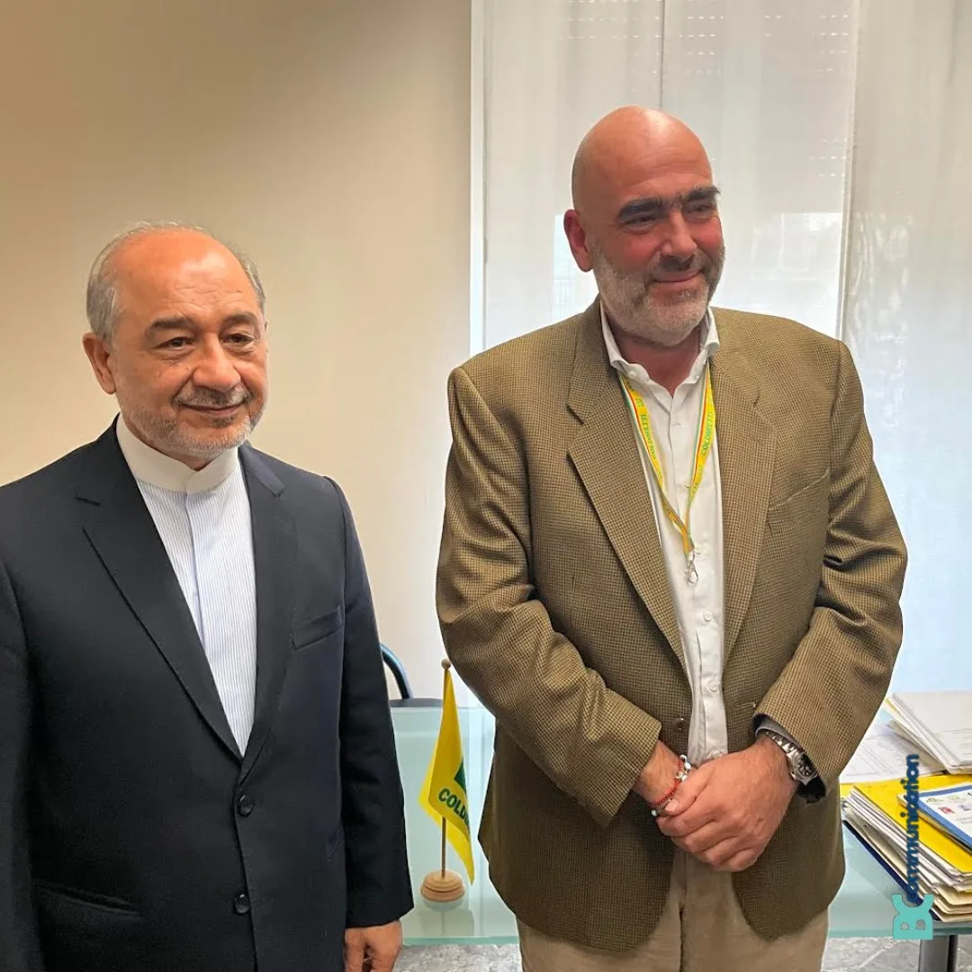 L'Ambasciatore dell'Iran, Mohammad Reza Sabouri incontra il presidente ...