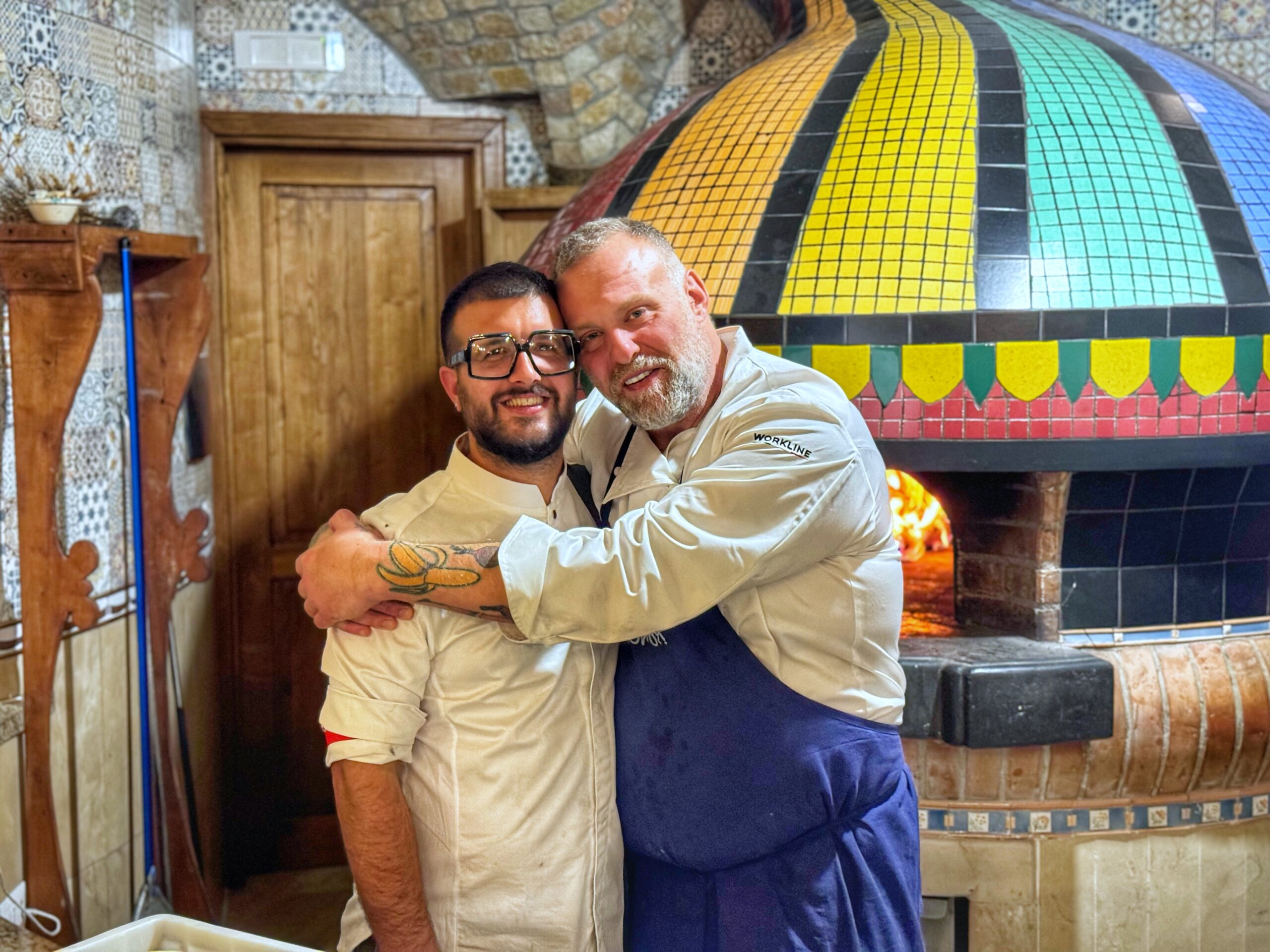 Gabriele Bonci e Angelo Rumolo celebrano il Cilento alle Grotticelle
