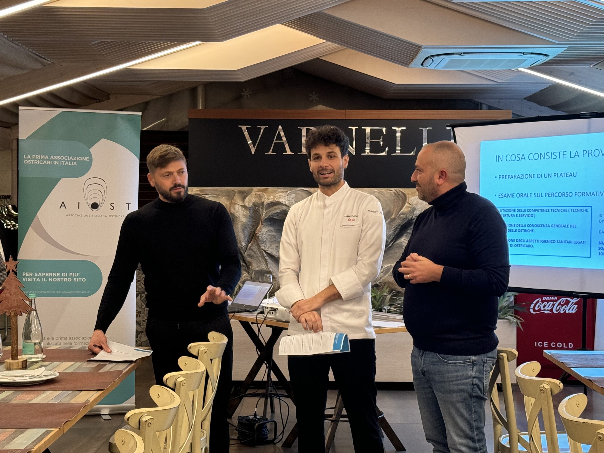 L'innovativa pizza con l'ostrica di Maicol Izzo di Piazzetta Milù, con ...