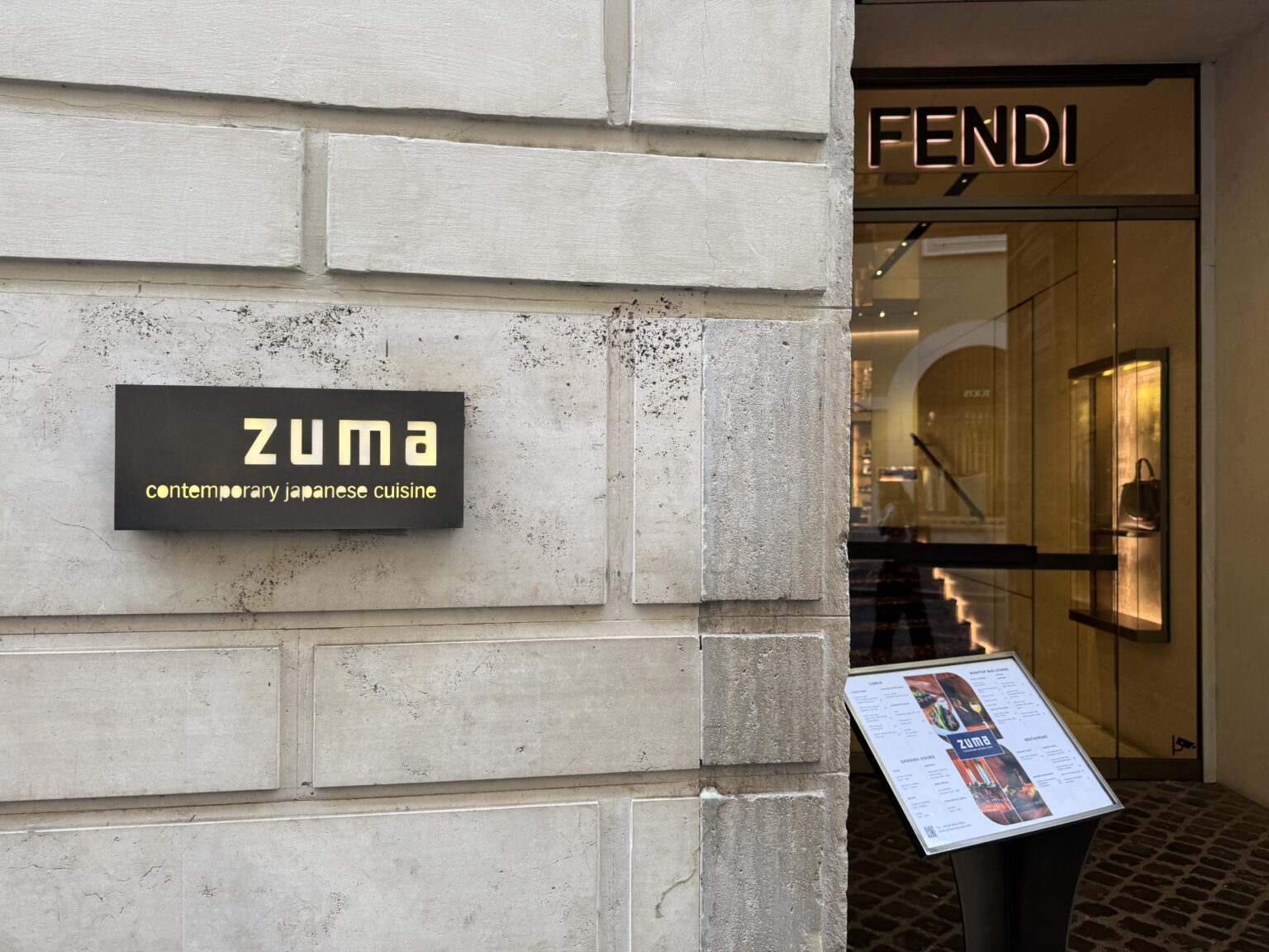 Zuma Roma: la cucina “izakaya” nel cuore della Capitale